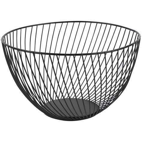 Ваза Фруктовница Корзина для фруктов черная 22см купить на Ozon по низкой цене 2013880030