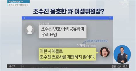 ‘성범죄자 변호 조수진 감싼 野 여성위원장