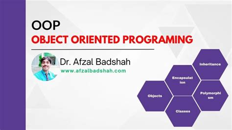 Afzal Badshah Phd On Linkedin Introduction To Object Oriented