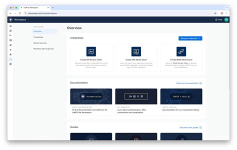 Developers Carto Documentation