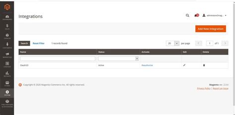 Magento 234 And Oauth 1 Integration Oauthproble Magento Forums