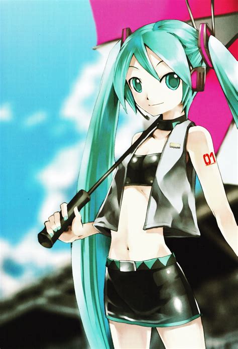 Kei Vocaloid Hatsune Miku Headphones Swimsuits Tattoo Umbrella