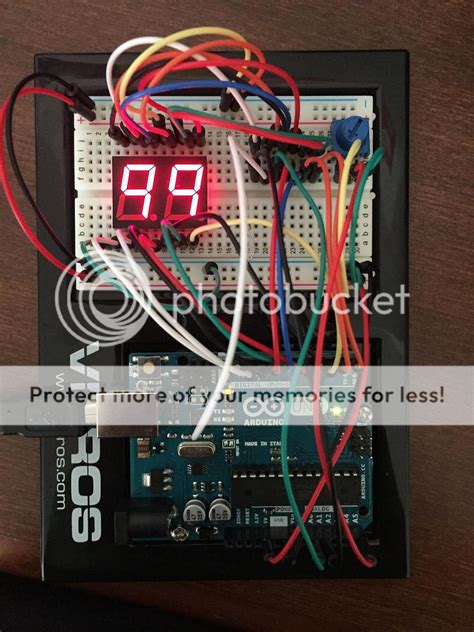 Github Mpthegoat Arduino Digital 7 Segment Counter 0 99 Counts 0 99 Automatically With