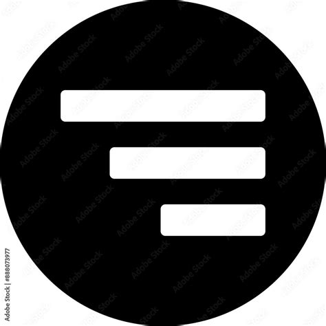 Menu Icon Black Flat And Line Vector Ui Design Elements Interface Design Hamburger Menu