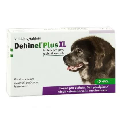 Дехинел Плюс XL (Dehinel Plus XL) таблетки зі смаком м'яса для собак ...