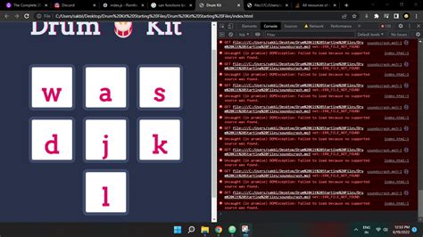 Javascript Why Are The Sound Files For My Project Not Loading Stack Overflow
