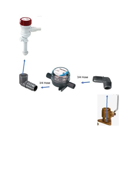 Relocating Bait Tank Pump Adding Degree Elbows And A Strainer Bloodydecks