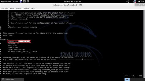Penetration Testing BY EXpl I R Setting Up Freeradius Server On Kali Linux