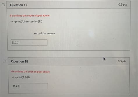 Solved Problem Sets And Frozensets List Array Tuple Chegg