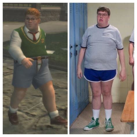 Garrett Compared To Algernon From The Classic Video Game “bully” They Even Had A Similar Voice