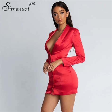 Simenual атласное сексуальное нижнее белье с глубоким V образным вырезом сексуальные вечерние