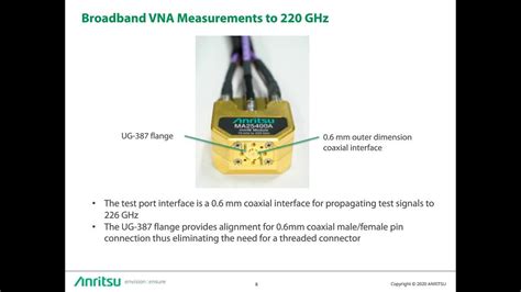 Vector Network Analyzers Anritsu Test And Measurement Video Portal