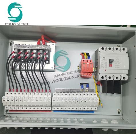 Wsdb Pv12 1 12 Entradas 1 Salida 1000v Dc Caja Combinador