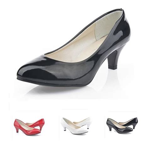 Women Shoes Closed Toe Kitten Heel Pumps For Dress Work Party Black Cl1890mxmt6