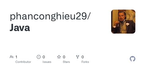 Github Phanconghieu Java