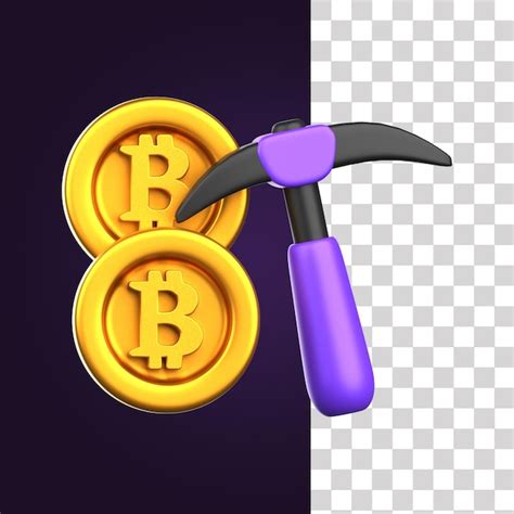 Premium Psd 3d Crypto Mining Illustration