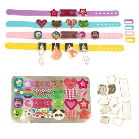 Ігровий набір для створення прикрас для дівчаток Qunxing Toys Браслет шарм та підвіска 868 46