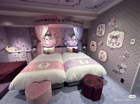Pin By Jessica Giron On Hello Kitty Kuromi Room Dorm Room Wall Decor