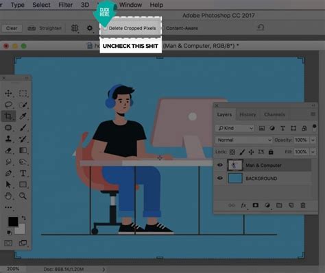 How To Crop A Layer In Photoshop UPDATED