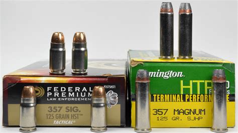 357 Sig Vs 357 Magnum Which Is More Powerful An Nra Shooting