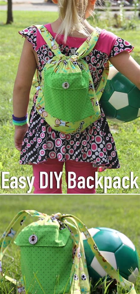 How To Make A Drawstring Backpack Backpack Pattern Sewing Drawstring