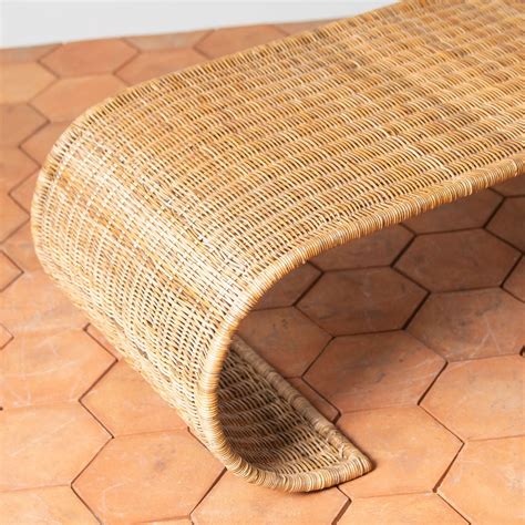 Healdsburg Wicker Coffee Table Woven Shop