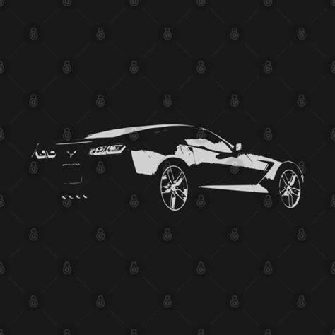 C7 Vette Side C7 Corvette T Shirt Teepublic