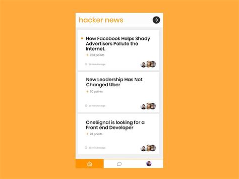Hacker News 2 0 Redesign Hacker News News Web Design Hacker