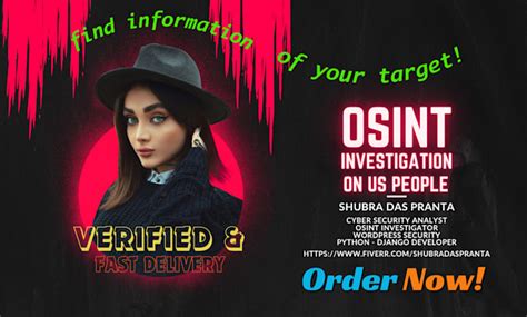 Do Us People Osint Investigation Information Gathering Background Check
