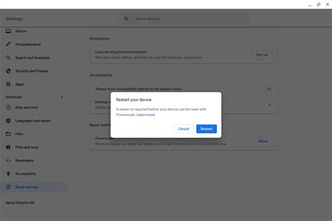 How To Powerwash Factory Reset A Google Chromebook