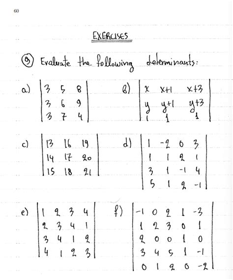 Solved 9 Evaluate The Following Determinants A Chegg Com