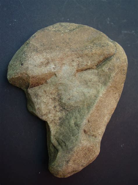 Archaeology Of Portable Rock Art Crude Cobble Tool May Have Been