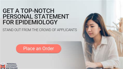 Epidemiology Personal Statement 100 Perfect And Original