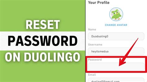 How To Reset Duolingo Password Simple Steps