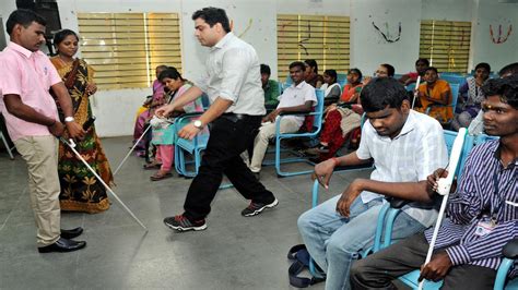In A First Bbmp To Distribute ‘smart Cane For Visually Challenged