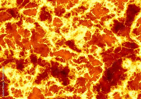 Heat Red Lava Texture Of Eruption Volcano Stock Illustration Adobe Stock