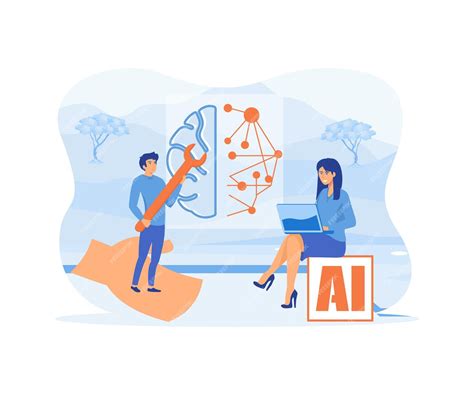 Premium Vector Generative Ai Or Artificial Intelligence Data Algorithm Concept Technology