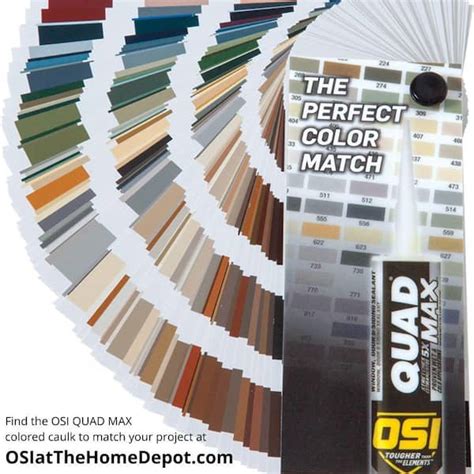 Osi Quad Color Chart Osi Quad Foam 16 Oz Dual Window And Door Foam