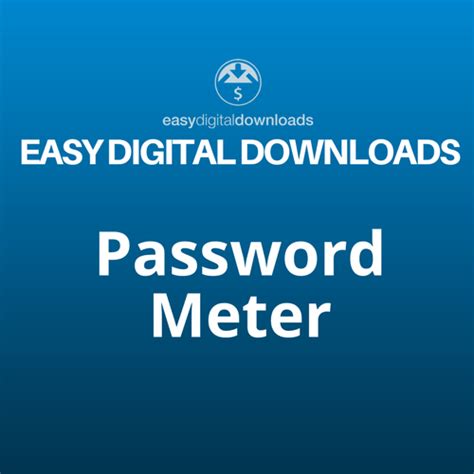 Easy Digital Downloads Password Meter Total GPL