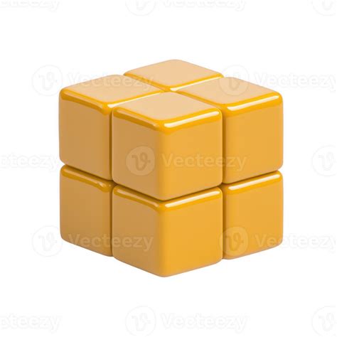 A Vibrant Yellow Cube Structure Showcasing Modern Geometric Design