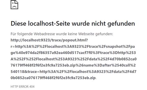 Bug Traceviewer Open Snapshot In New Tab 404 · Issue 22515