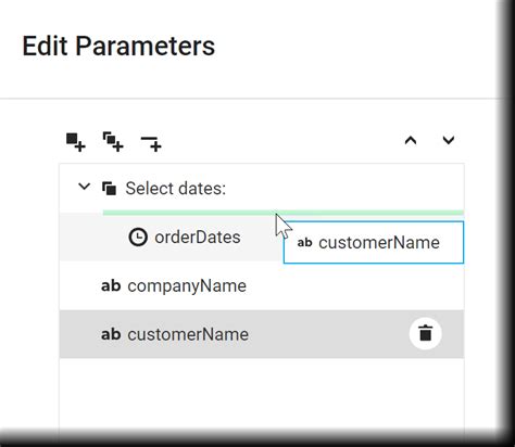 Designing Reports Use Report Parameters The Parameters Panel