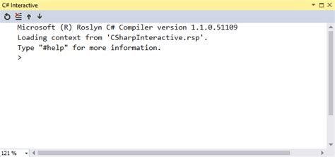 Use C Interactive Window For Your Coding Experiment In Visual Studio