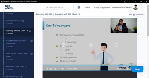 Avula Madhan Mohan Reddy On Linkedin Sql Nxtwave Ccbp4 Ccbp