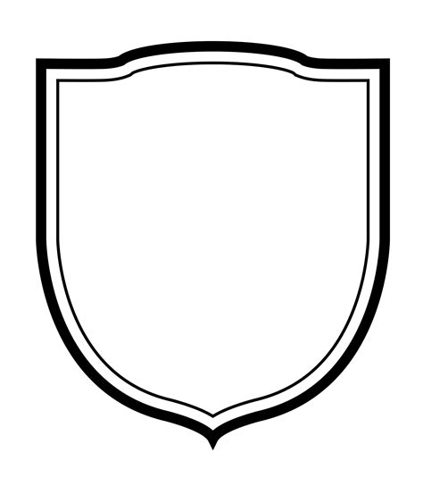 Shield Crest Vector Image Digital Download Jpeg Png Pdf