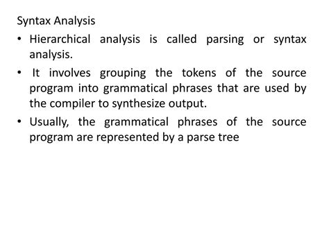 Compiler An Overview Pptx Programming Languages Computing