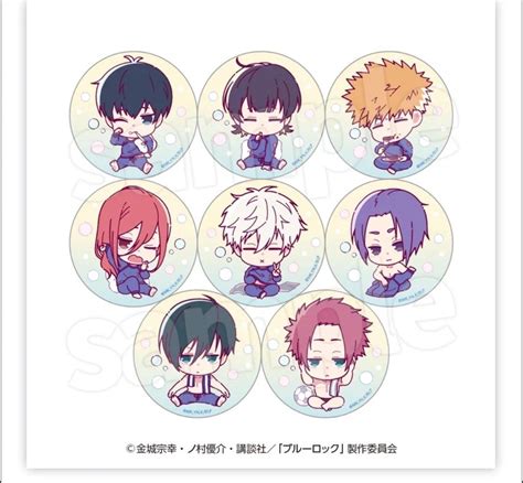 Wtspo Bluelock Acyclic Standee Keychain Badges File Kuni Isagi