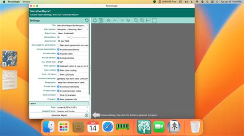 Unable To Create A Narrative Report Rootsmagic Rootsmagic Community