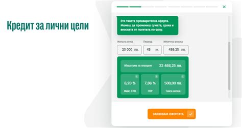 ПБ Лични финанси потребителски кредити Investicia Bg