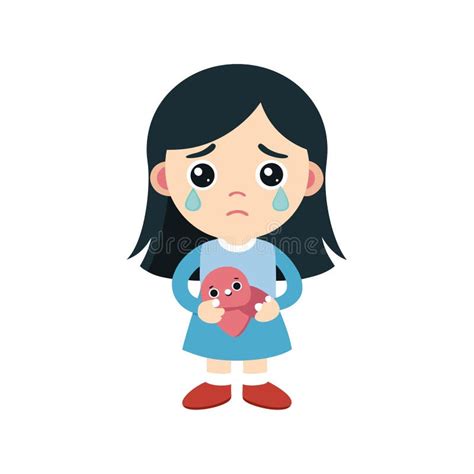 Sad Girl Crying Animation